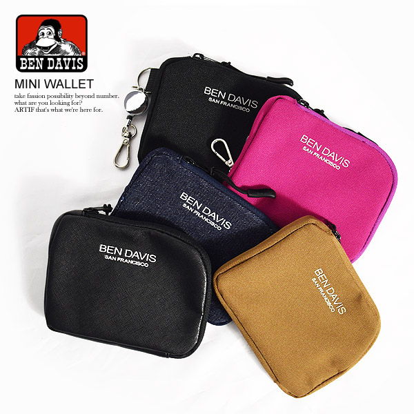【楽天市場】ベンデイビス 財布 BEN DAVIS MINI WALLET ストリート系 ファッション：CRESCENT LOTUS