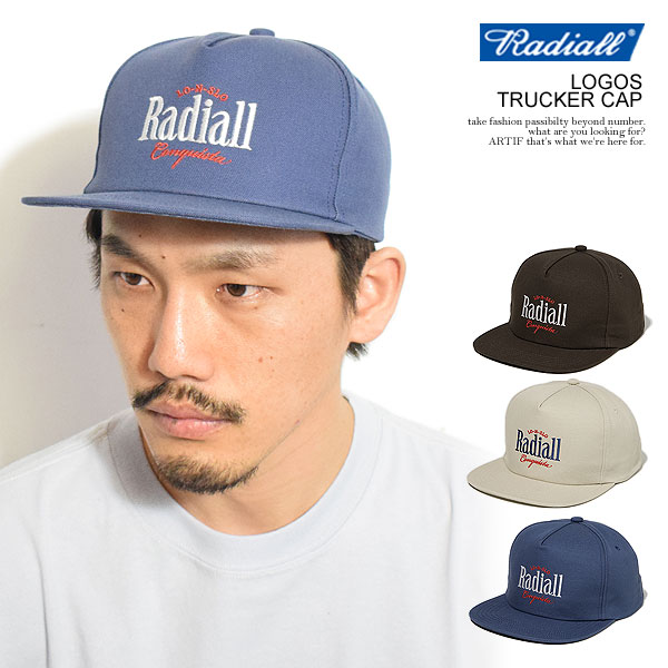 【楽天市場】ラディアル キャップ RADIALL LOGOS - TRUCKER CAP radiall メンズ トラッカーキャップ ベースボールキャップ 送料無料 ストリート ...