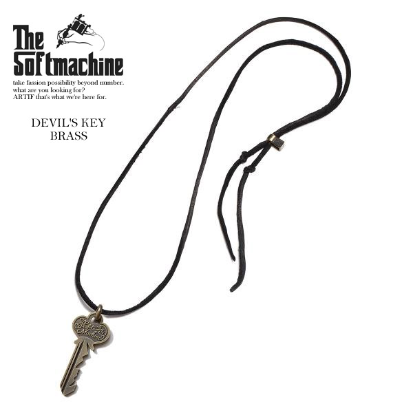 【楽天市場】先行予約 ソフトマシーン ネックレス SOFTMACHINE DEVIL'S KEY 6月～7月入荷予定【ストリート系 ファッション】：CRESCENT LOTUS