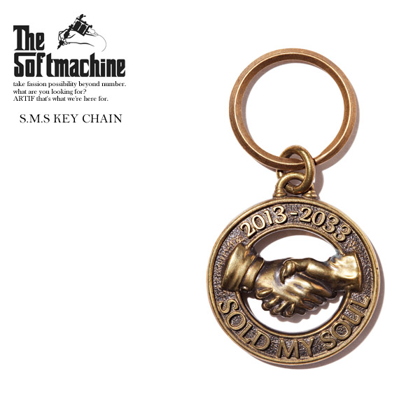 【楽天市場】ソフトマシーン キーリング SOFTMACHINE S.M.S KEY CHAIN【ストリート系 ファッション】：CRESCENT LOTUS
