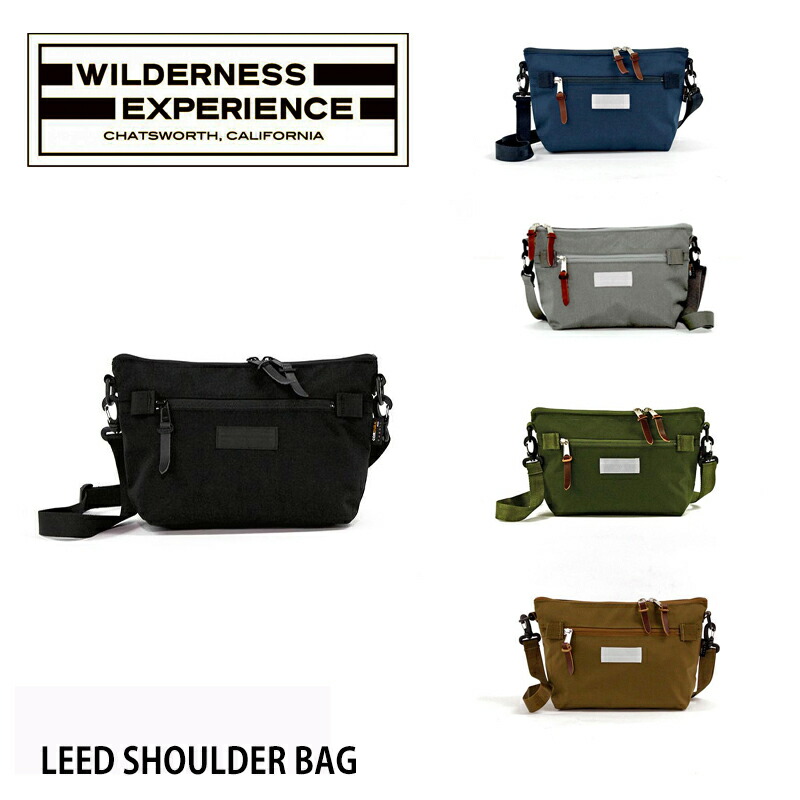 【楽天市場】ショルダーバッグ メンズ レディース ウィルダネス 2.5L Leed Shoulder Bag リードショルダーバッグ ...