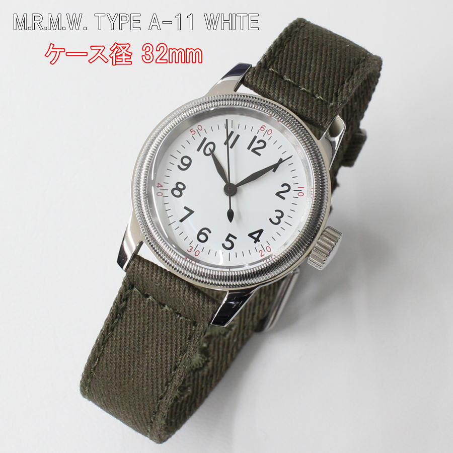 【楽天市場】M.R.M.W. TYPE A-11 White クォーツ 腕時計 12時間表示式 時計 メンズ ブランド 送料無料：c ...