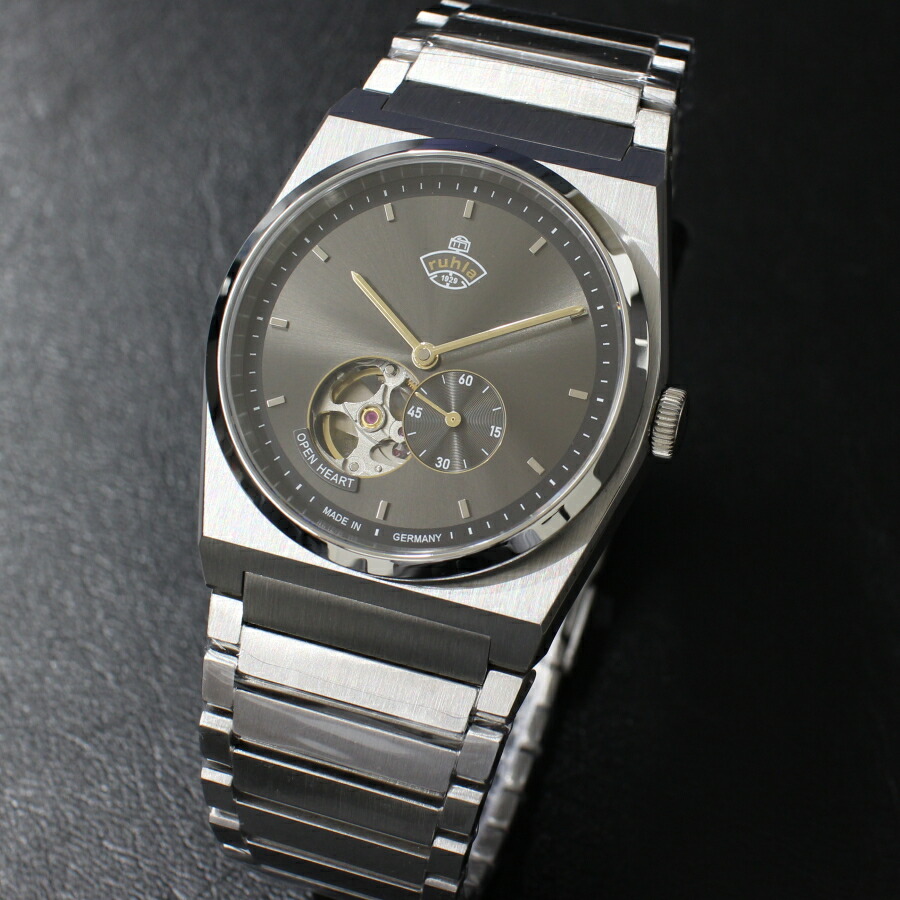 【楽天市場】RUHLA 腕時計 SPACE CONTROL 4866M-2AT アンスラサイト 自動巻き ドイツ時計 送料無料 メンズ ...