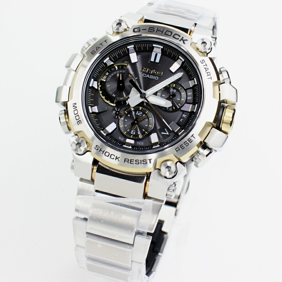 【楽天市場】CASIO G-SHOCK MT-G MTG-B3000D-1A9JF ソーラー電波時計 腕時計 時計 メンズ ブランド 送料無料 ...