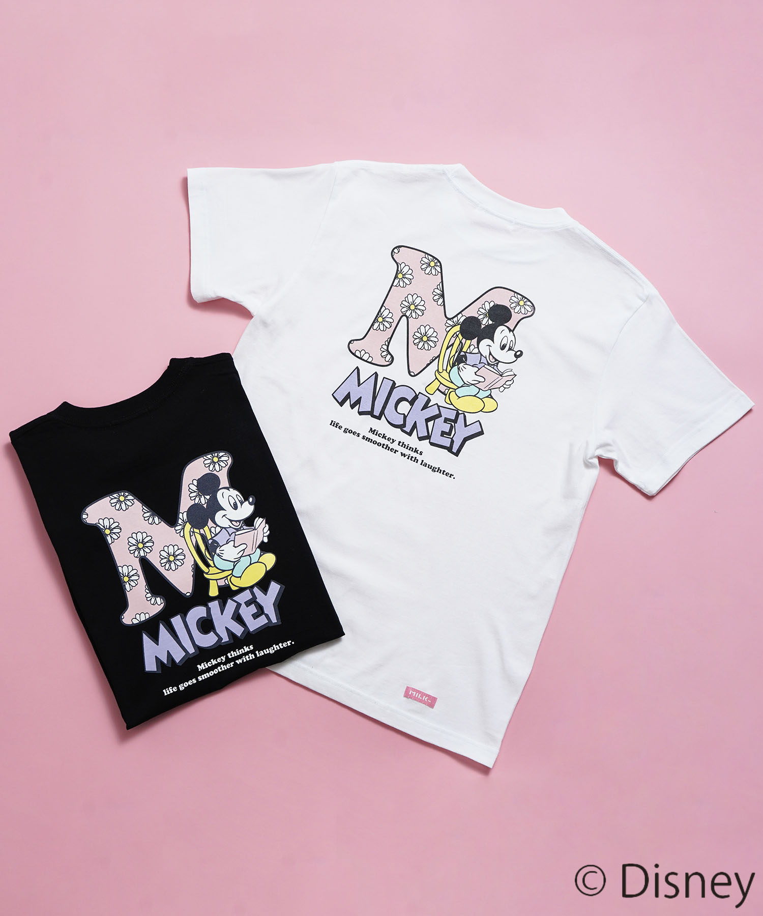 【楽天市場】【公式】MILKFED. ミルクフェド SS TEE/MICKEY Tシャツ トップス プリント ロゴ ショートスリーブ コラボ ...
