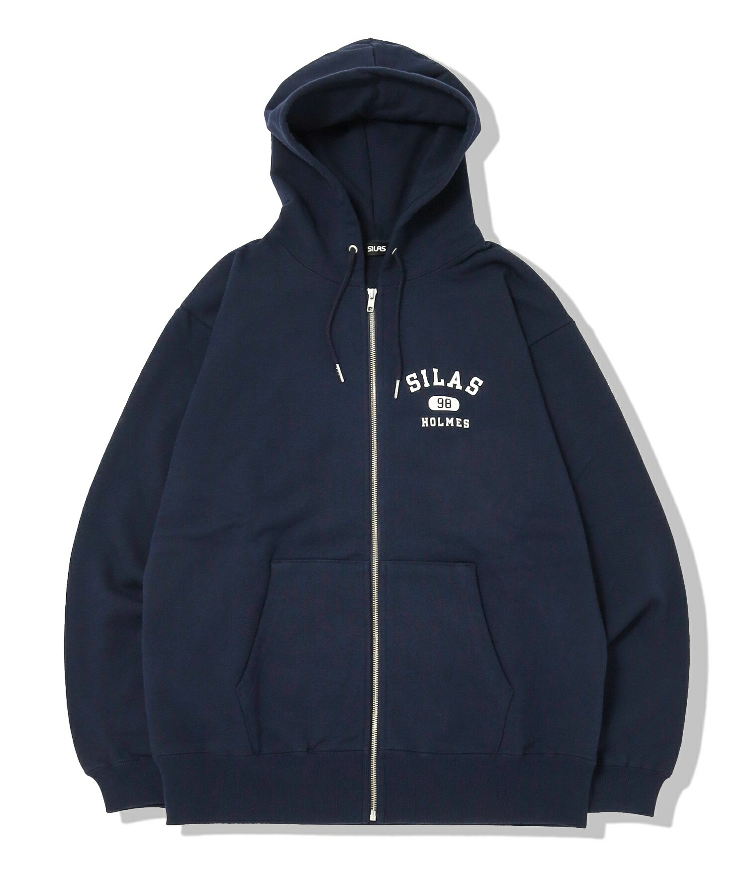 【楽天市場】【公式】SILAS サイラス ARCH ZIP HOODIE ジップパーカー スウェットフーディー ジップアップ パーカー ユニセックス：XLARGE X-girl公式calif楽天市場店