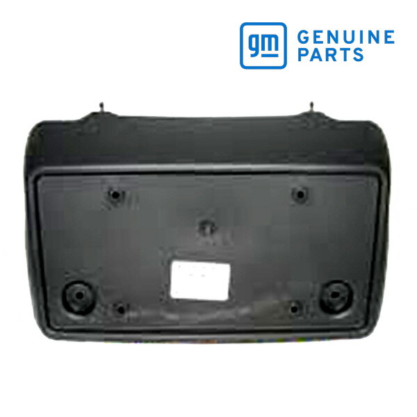 【楽天市場】GM純正 ナンバープレート ライセンスプレート ブラケット チャコール 15851090 07-13y タホ/サバーバン ...