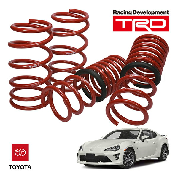 【楽天市場】【楽天お買い物マラソン★エントリーでP10倍！】USトヨタ純正 TRD ロワードコイル ローダウンコイル ローダウンサスペンション ...