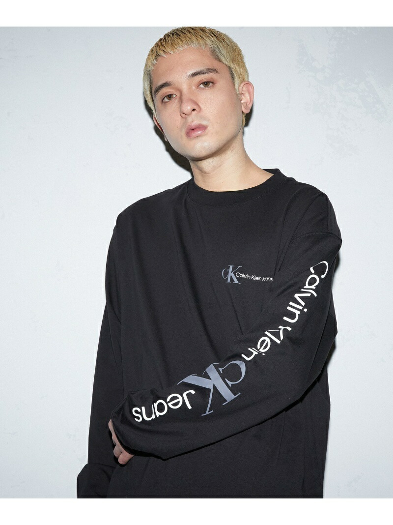 【楽天市場】【SALE／40%OFF】【公式ショップ】 カルバンクライン AF- PERFORATED CK バックロゴ ロングスリーブ T ...