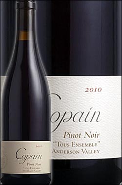 【楽天市場】【コパン】 ピノノワール トゥス・アンサンブル アンダーソンヴァレー, メンドシーノ [2012] Copain Wine ...