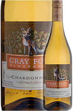 【楽天市場】【グレイフォックス】 シャルドネ “カリフォルニア” [2017] Gray Fox Vineyards Chardonnay ...