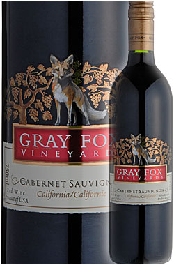 【楽天市場】【グレイフォックス】 カベルネ・ソーヴィニョン “カリフォルニア” [2017] Gray Fox Vineyards ...