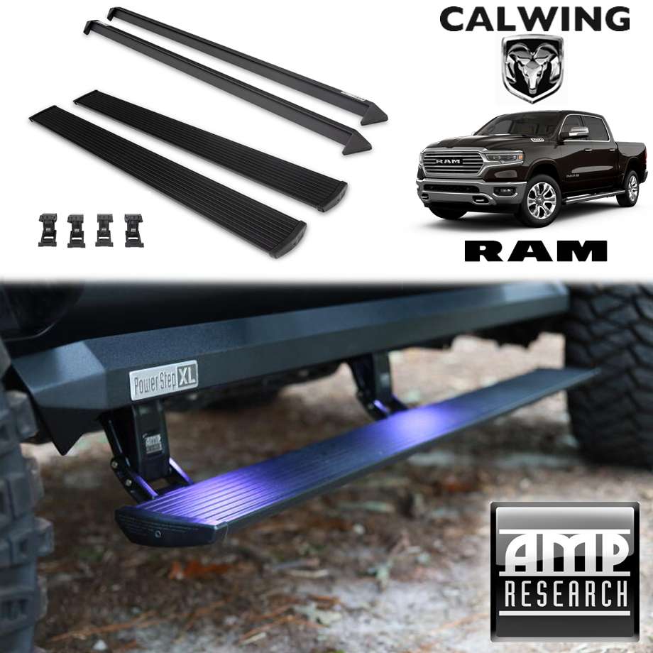 【楽天市場】19y-20y ラムピックアップトラック ニューモデル クルーキャブ | パワーステップXL パワーランニングボード 電動サイドステップ AMP：キャルウイングパーツ楽天市場店