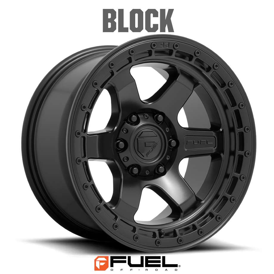 【楽天市場】18y- ジープ ラングラー JL | ホイール BLOCK D750 マットブラックブラックリング 5H-127 17X9J+1 ...