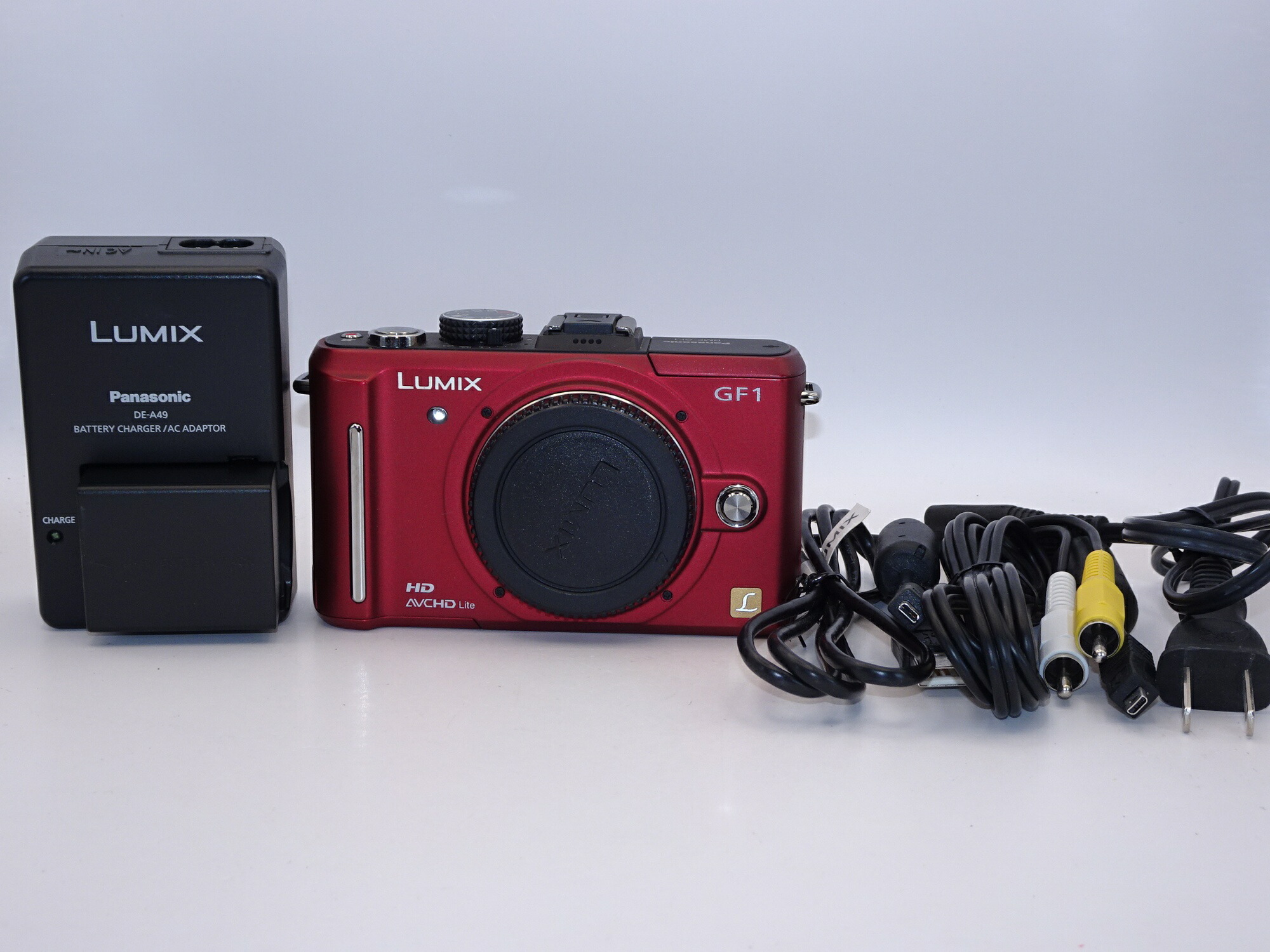 【楽天市場】【中古】【外観並級】Panasonic LUMIX GF1 ボディ DMC-GF1 レッド：百獣の買取王カメライオン