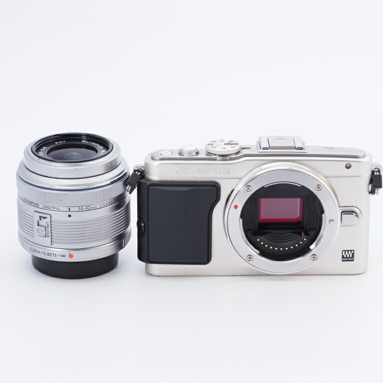 【楽天市場】OLYMPUS オリンパス ミラーレス一眼 PEN Lite E-PL5 レンズキット シルバー E-PL5 LKIT SLV ...