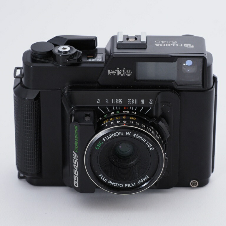 【楽天市場】FUJIFILM 富士フイルム FUJICA GS645W Professional 6x4.5 Wide 45mm F5.6 ...