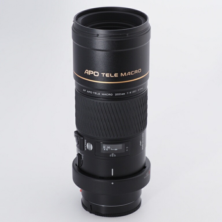 【楽天市場】MINOLTA ミノルタ AF APO TELE MACRO 200mm F4 G レンズ SONY ソニー A αマウント #9466：カメラ本舗