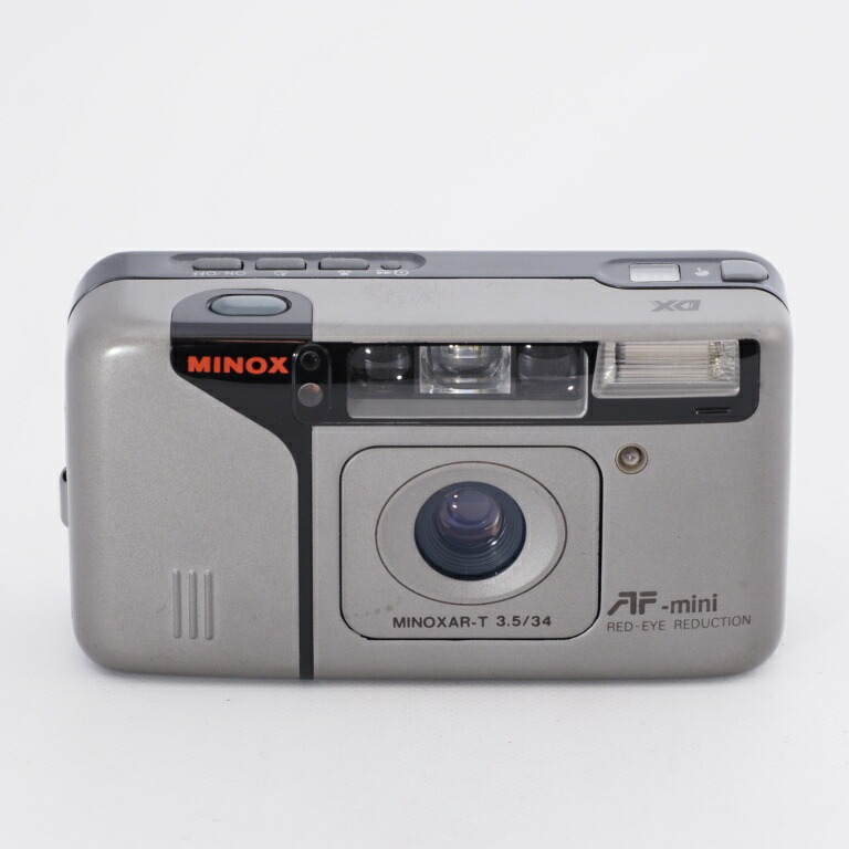 【楽天市場】MINOX ミノックス コンパクトフィルムカメラ AF-mini MINOXAR-T 34mm F3.5 #9318：カメラ本舗
