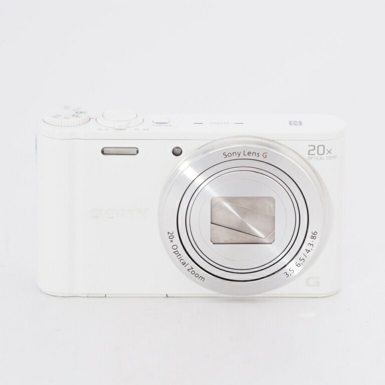 【楽天市場】SONY ソニー コンパクトデジタルカメラ Cyber-shot WX350 光学20倍 ホワイト DSC-WX350-W ...