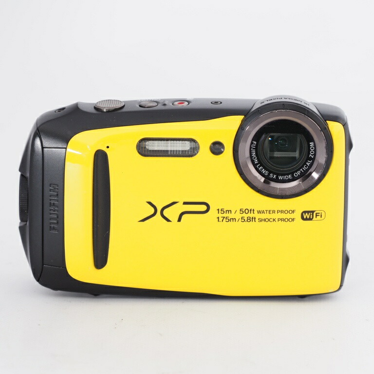 【楽天市場】FUJIFILM フジフイルム コンパクトデジタルカメラ XP90 防水 イエロー FX-XP90Y #10856：カメラ本舗