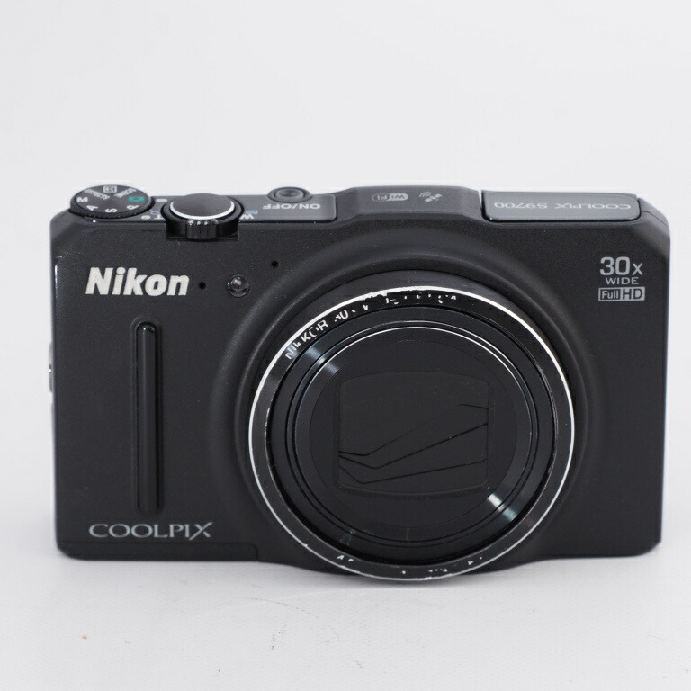 【楽天市場】Nikon ニコン デジタルカメラ COOLPIX S9700 光学30倍 1605万画素 プレシャスブラック S9700BK ...