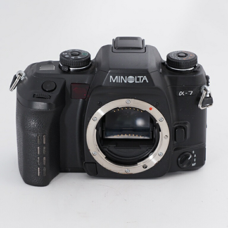 【楽天市場】MINOLTA ミノルタ フィルム一眼レフ α-7 A7 ボディ #10942：カメラ本舗