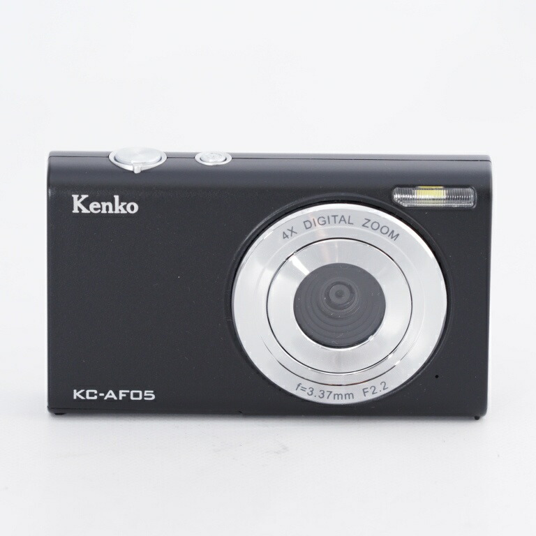 【楽天市場】Kenko ケンコー デジタルカメラ KC-AF05 お散歩カメラ ブラック #11058：カメラ本舗