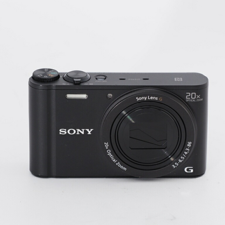【楽天市場】SONY ソニー デジタルカメラ Cyber-shot WX350 光学20倍 サイバーショット ブラック DSC-WX350-B ...