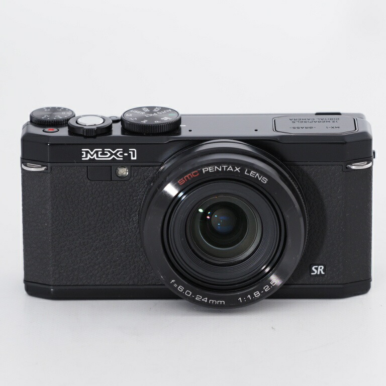 【楽天市場】PENTAX ペンタックス デジタルカメラ MX-1 ブラック 1/1.7インチ大型CMOSセンサー F1.8大口径レンズ MX ...