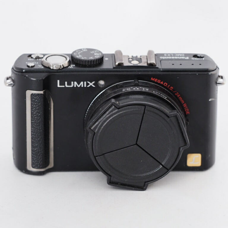 【楽天市場】Panasonic パナソニック デジタルカメラ LUMIX (ルミックス) LX3 ブラック DMC-LX3-K #11866 ...