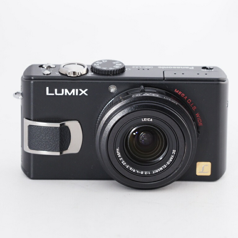【楽天市場】Panasonic パナソニック デジタルカメラ LUMIX LX2 ブラック DMC-LX2-K #12160：カメラ本舗