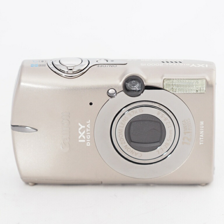 【楽天市場】Canon キヤノン デジタルカメラ IXY (イクシ) DIGITAL 2000IS GOLD IXYD2000IS ...