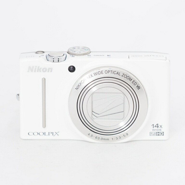 【楽天市場】Nikon ニコン デジタルカメラ COOLPIX (クールピクス) S8200 ナチュラルホワイト S8200WH #12387 ...