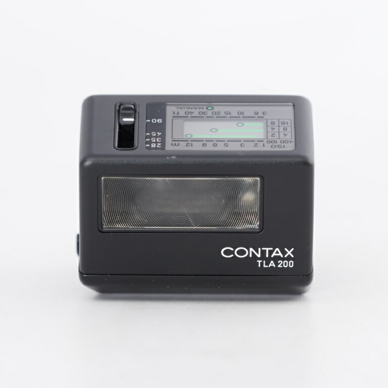 【楽天市場】CONTAX コンタックス TLA200 ストロボ ブラック G1 G2用 元箱つき #12665：カメラ本舗