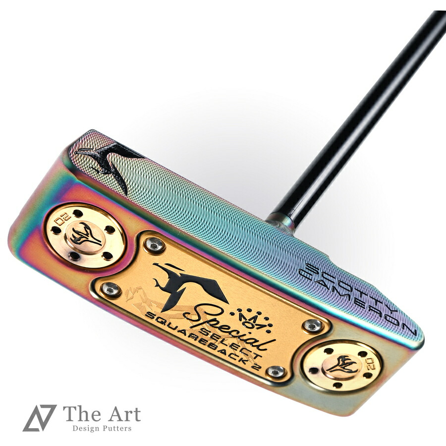 【楽天市場】スコッティキャメロン カスタムパター 2020 スペシャルセレクト スクエアバック2 [Wild Eagle] verS センター ...