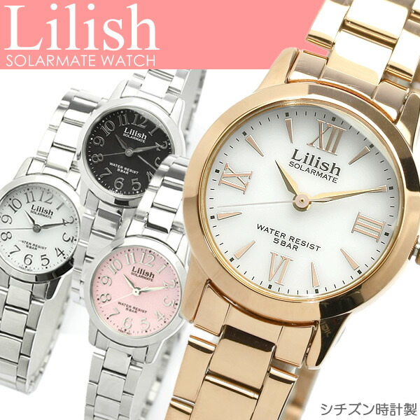 【楽天市場】シチズン リリッシュ ソーラー レディース 腕時計 ソーラー レディス ゴールド シルバー 腕時計 ウォッチ【国内正規品】 ギフト ...