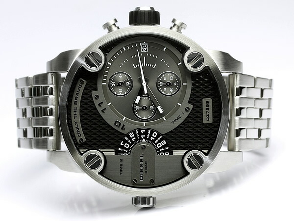 【楽天市場】ディーゼル DIESEL ディーゼル 腕時計 DZ7259 デュアルタイム メンズ腕時計 クロノグラフ ディーゼル DIESEL ...