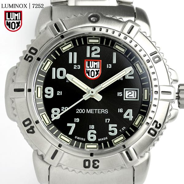 【楽天市場】ルミノックス LUMINOX ルミノックス ネイビーシールズ ダイブウォッチシリーズ 7252 腕時計 アナログ表示 うでどけい ...