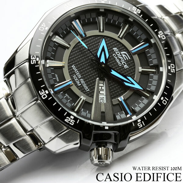 【楽天市場】カシオ CASIO 腕時計 エディフィス EDIFICE ef-130d-1a2 腕時計 メンズ 腕時計 うでどけい MEN'S 100m防水 ウォッチ 【メンズ腕時計・カシオ ...