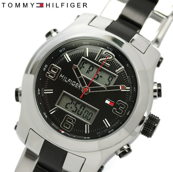 【楽天市場】【送料無料】【TOMMY HILFIGER】【トミーヒルフィガー】 アナデジ 腕時計 メンズ トミー 時計 tommy ...
