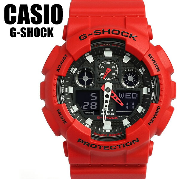 【楽天市場】【G-SHOCK・Gショック】CASIO カシオ ジーショック GA-100B-4A G-SHOCK メンズ 腕時計 MEN'S ...