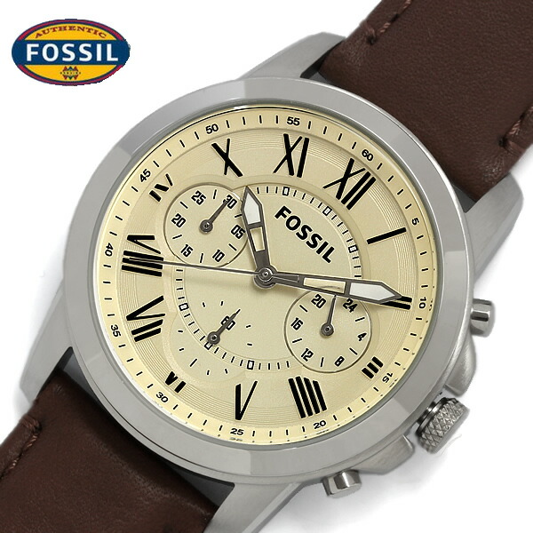 【楽天市場】【送料無料】【FOSSIL】【フォッシル】 ユニセックス 男女兼用 ウォッチ 腕時計 うでどけい FS4839 クロノグラフ ...
