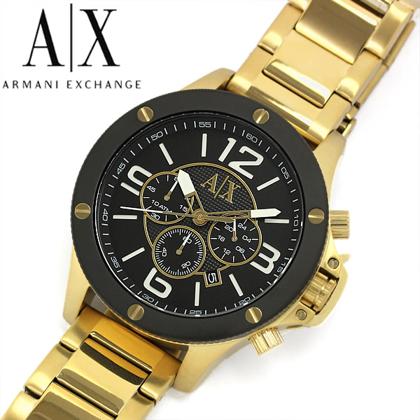 【楽天市場】ARMANI EXCHANGE アルマーニ エクスチェンジ クロノグラフ 腕時計 ウォッチ メンズ ステンレス デイトカレンダー ...