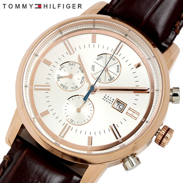 【楽天市場】TOMMYHILFIGER トミーヒルフィガー クオーツ メンズ 腕時計 5気圧防水 24時間表示 日付曜日 マルチファンクション ...