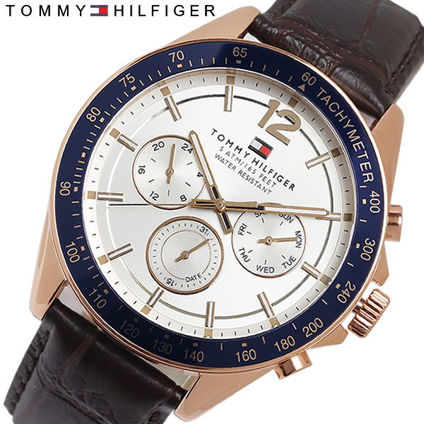 【楽天市場】【送料無料】TOMMY HILFIGER トミーヒルフィガー 腕時計 クオーツ メンズ 日常生活防水 カレンダー 1791118 ...