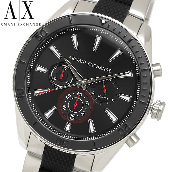 【楽天市場】【送料無料】アルマーニ エクスチェンジ ARMANI EXCHANGE クロノグラフ 腕時計 メンズ AX1813 ウォッチ 男性 ...
