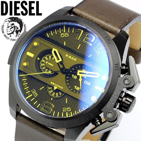 【楽天市場】【訳あり特価・箱 取説なし】DIESEL ディーゼル 腕時計 メンズ 男性用 クオーツ クロノグラフ 日常生活防水 dz4364 ...