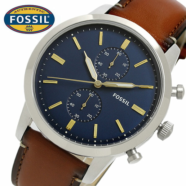 【楽天市場】【送料無料】FOSSIL フォッシル Townsman タウンズマン 腕時計 メンズ クロノグラフ 日常生活防水 クオーツ ...