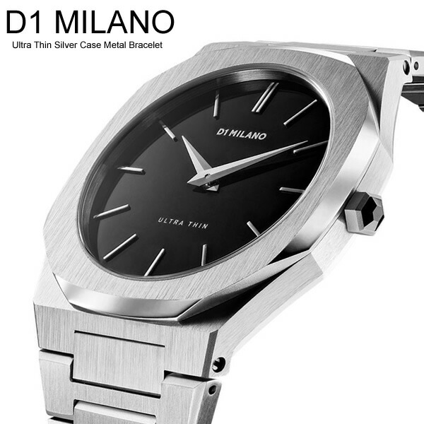 【楽天市場】【送料無料】D1 MILANO D1ミラノ 腕時計 スリム 薄型 ブランド ステンレス ラバーベルト ウォッチ ユニセックス メンズ 日常生活防水 シンプル ディーワンミラノ A ...